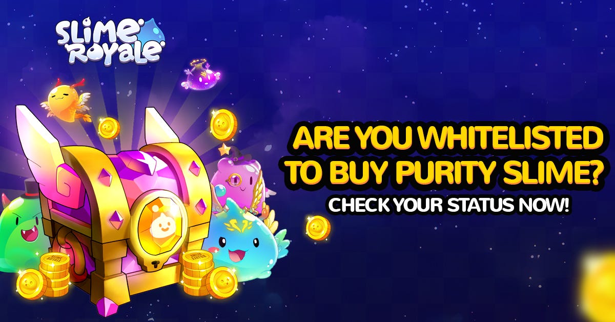 Instructions to check the whitelist of Slime Royale! | by Slime Royale ...
