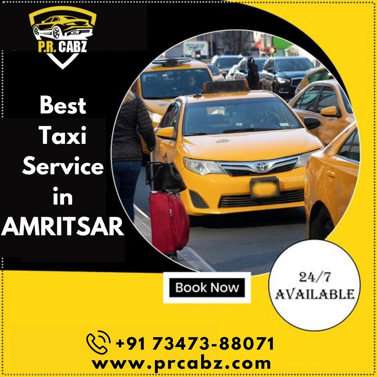 Best Taxi Service in Amritsar — PR Cabz - PR CABZ - Medium