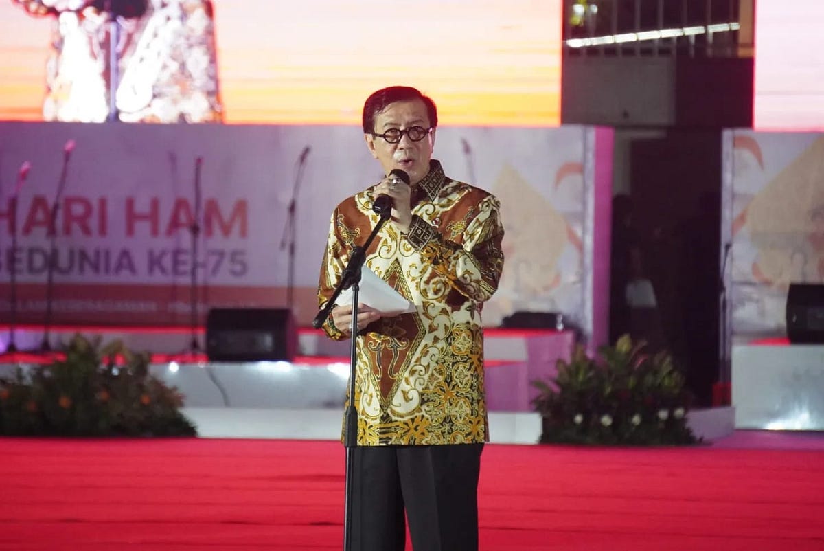 Puncak Peringatan Hari HAM Sedunia Tahun 2023, Menkumham : Momentum ...