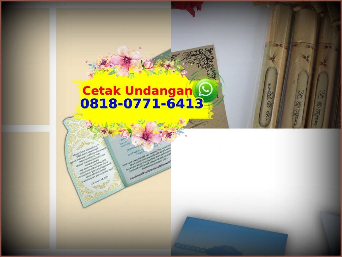Contoh Undangan Pernikahan Psd Full | by Tin Tomat | Medium