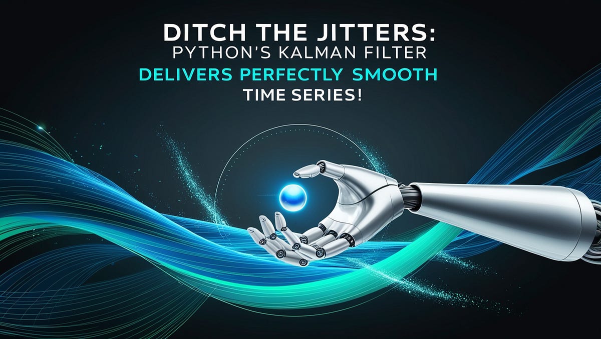 Ditch the Jitters: Python’s Kalman Filter Delivers Perfectly Smooth ...