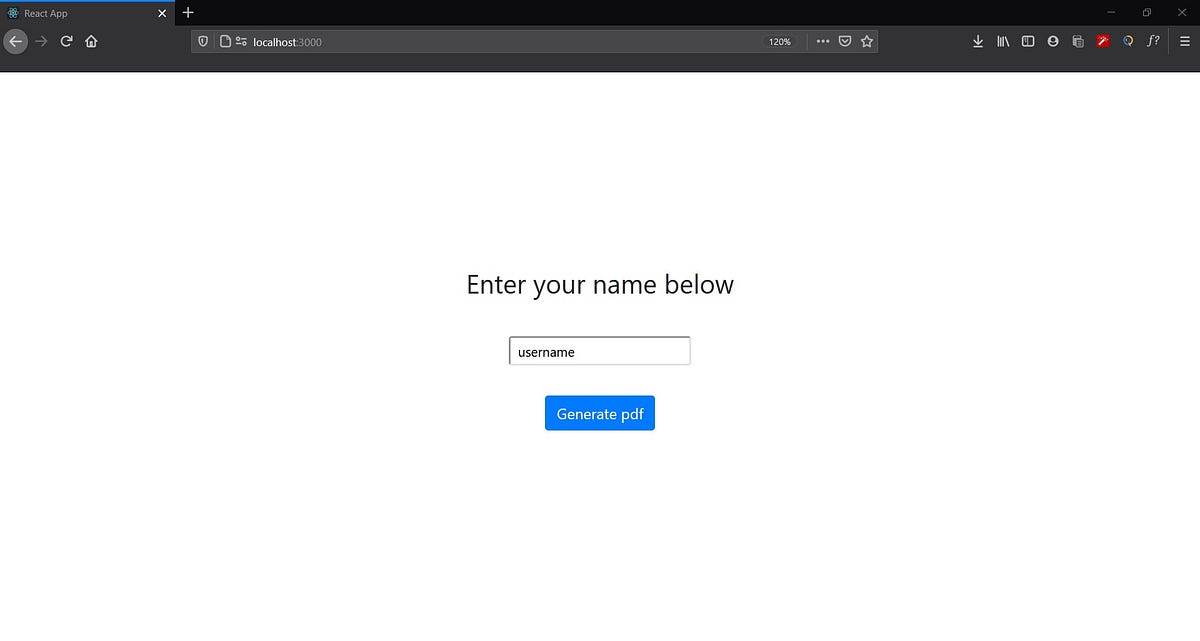 Generating dynamic PDF reports from React using Node, Puppeteer | by ...