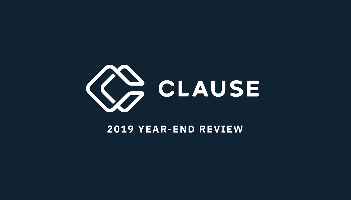 2019 at Clause: Year-end Review. It’s the end of the decade! 2019 ...