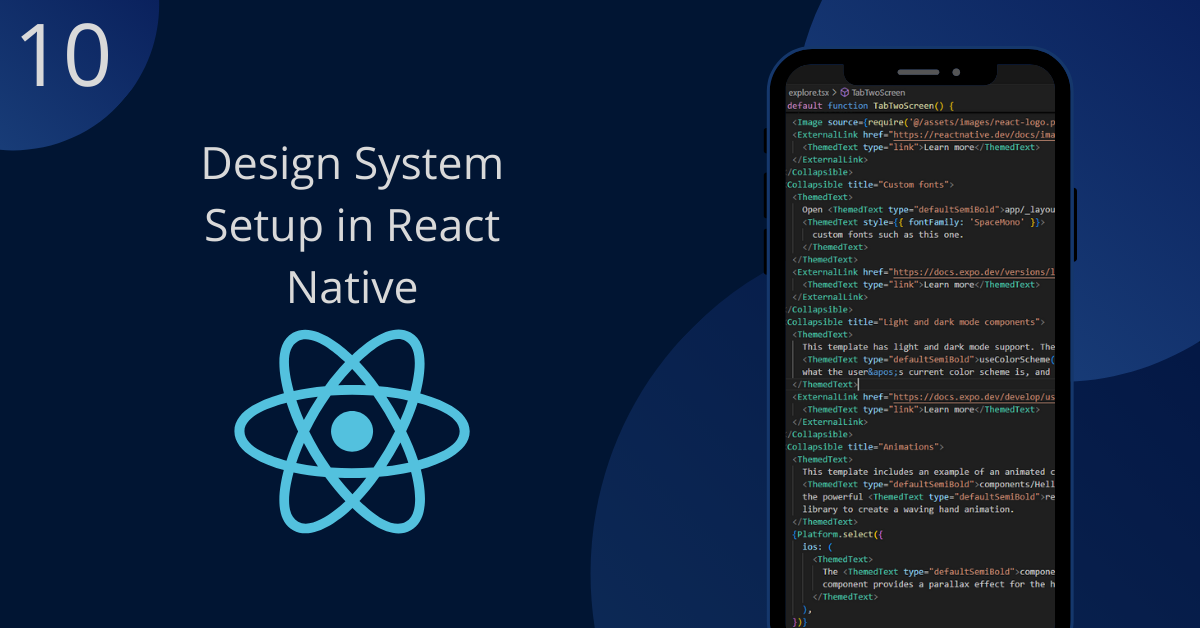 Build Apps That Look Professional: Design System Setup in React Native ...