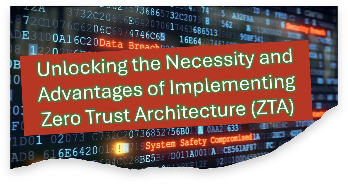 Part-2: Unlocking the Necessity and Advantages of Implementing Zero ...