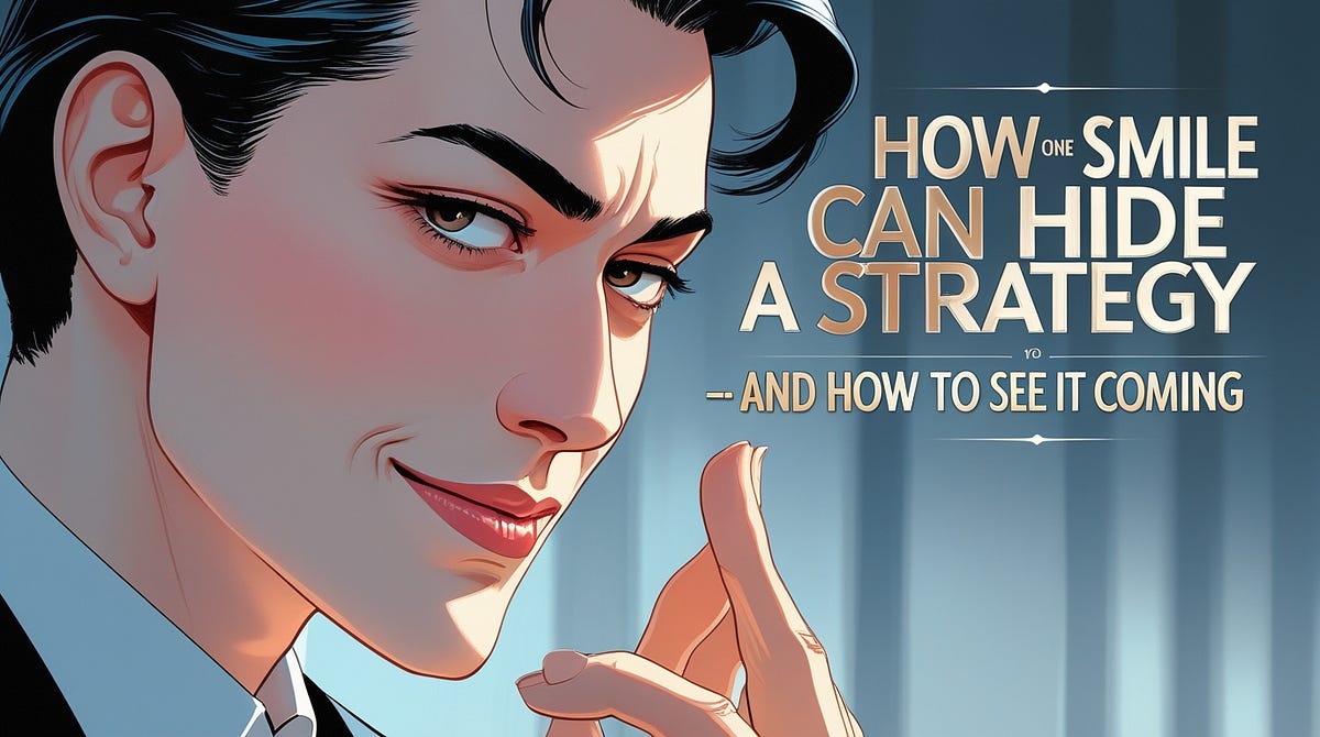 How One Smile Can Hide a Strategy — And How to See It Coming | by ...