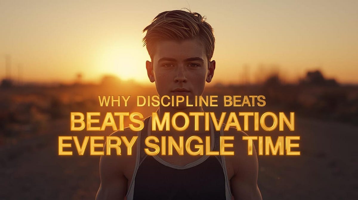 WHY DISCIPLINE BEATS MOTIVATION EVERY SINGLE TIME | by KAVIN | Oct ...