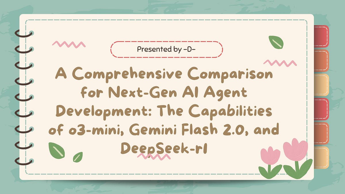 A Comprehensive Comparison for Next-Gen AI Agent Development: The ...
