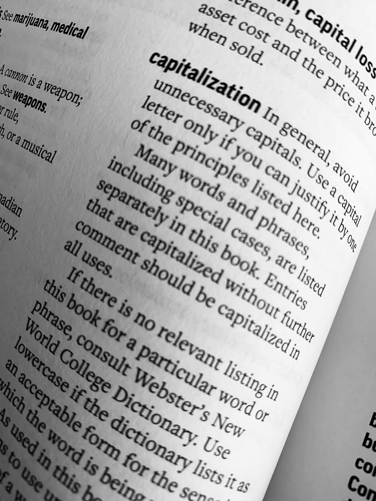 Capitalisation errors involving politicians and government departments ...