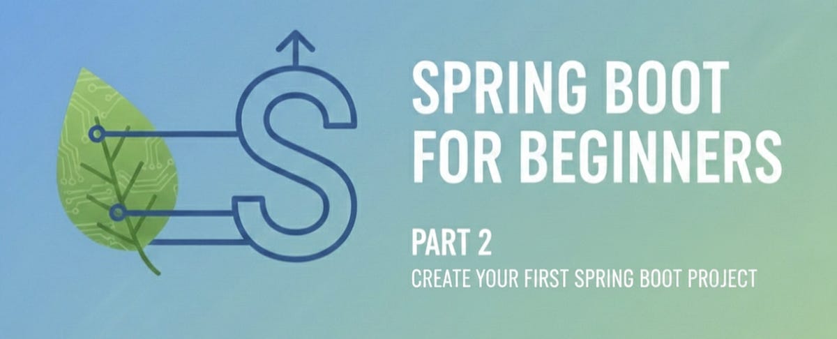 Spring Boot for Beginners -Part 2: Create your first spring boot ...