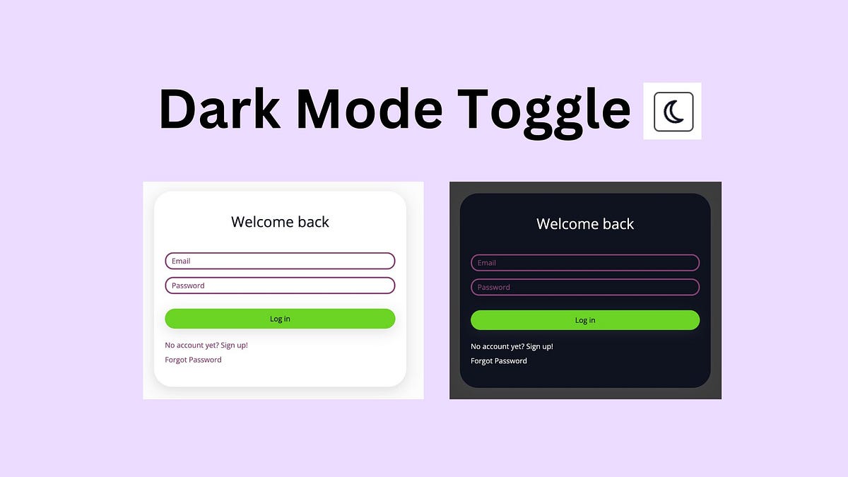 Javascript Dark Mode Toggle Learn How To Build A Dark Mode Switch 8226