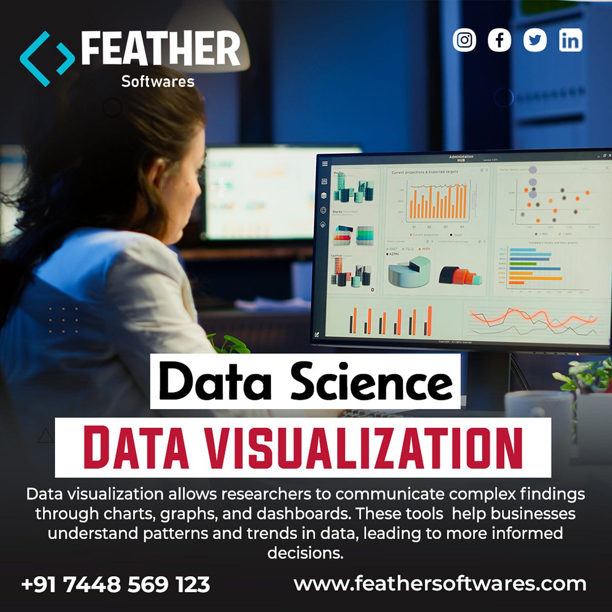 Data Science: Data Visualization. Data visualization allows researchers ...