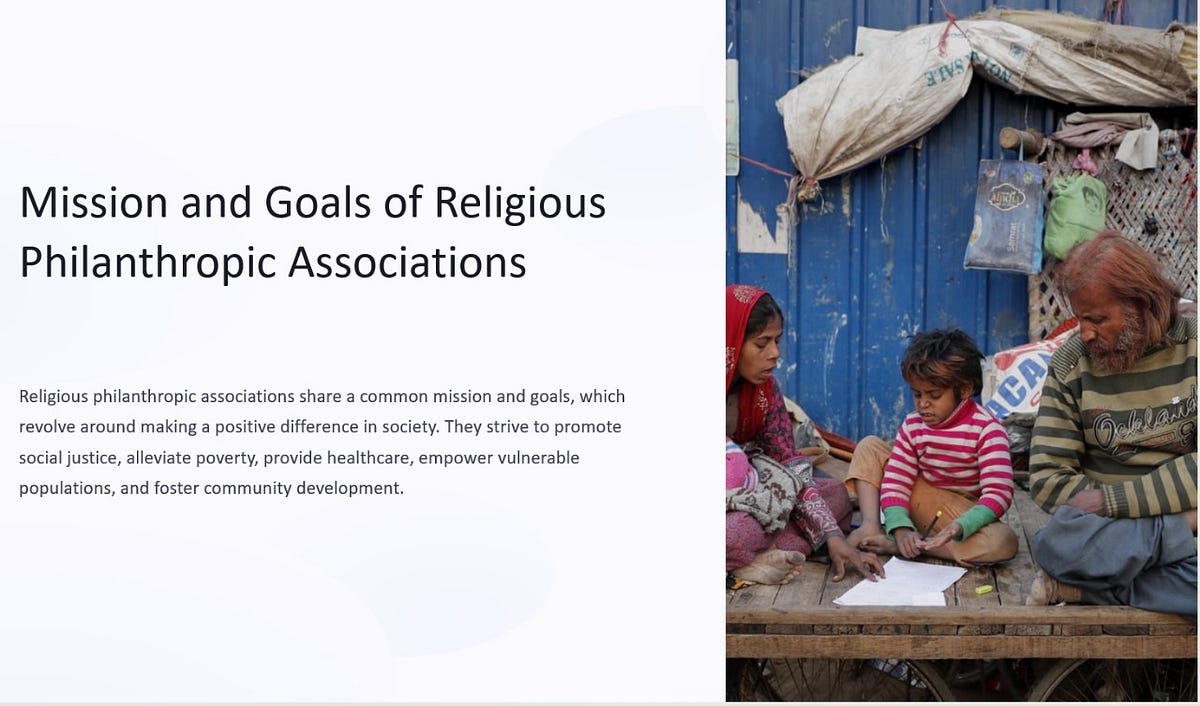 RELIGIOUS PHILANTHROPIC ASSOCIATION | by Johar Ali | Medium