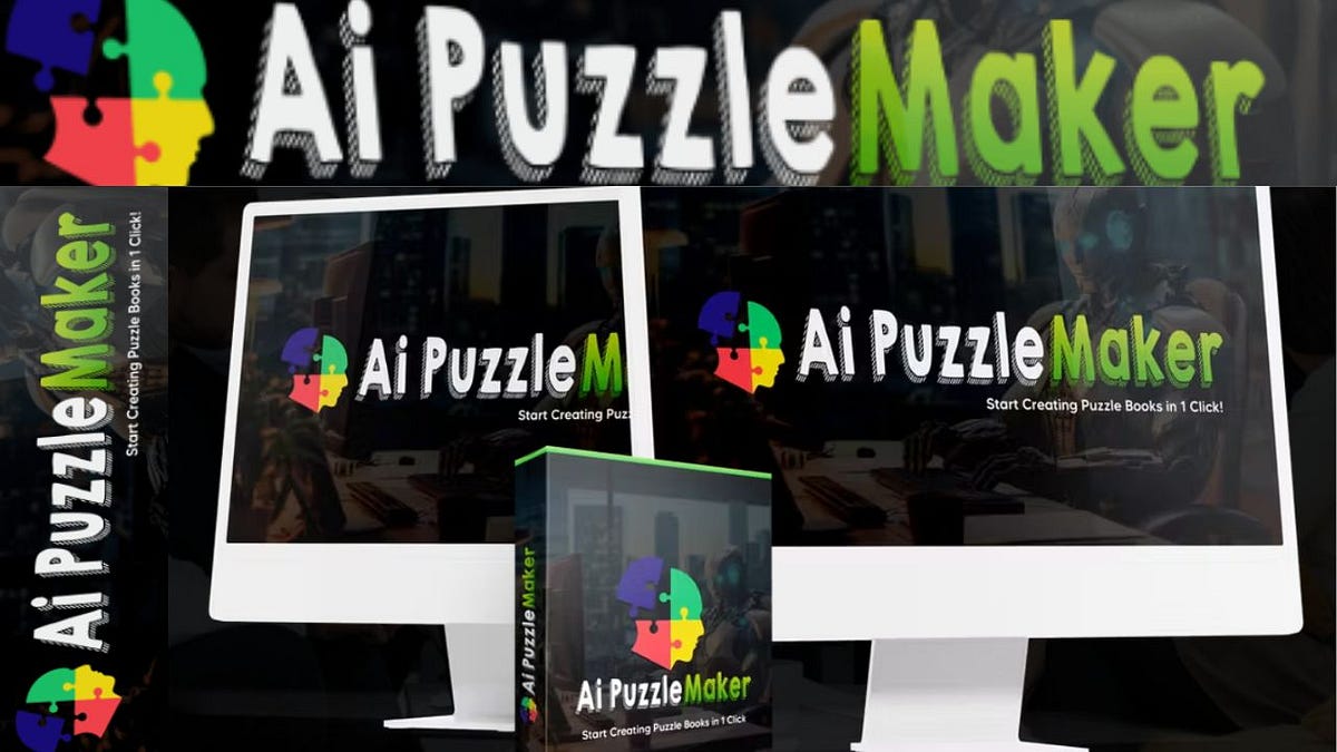 Ai PuzzleMaker Review-Generates Unique Puzzles, Riddles & Maze Books ...