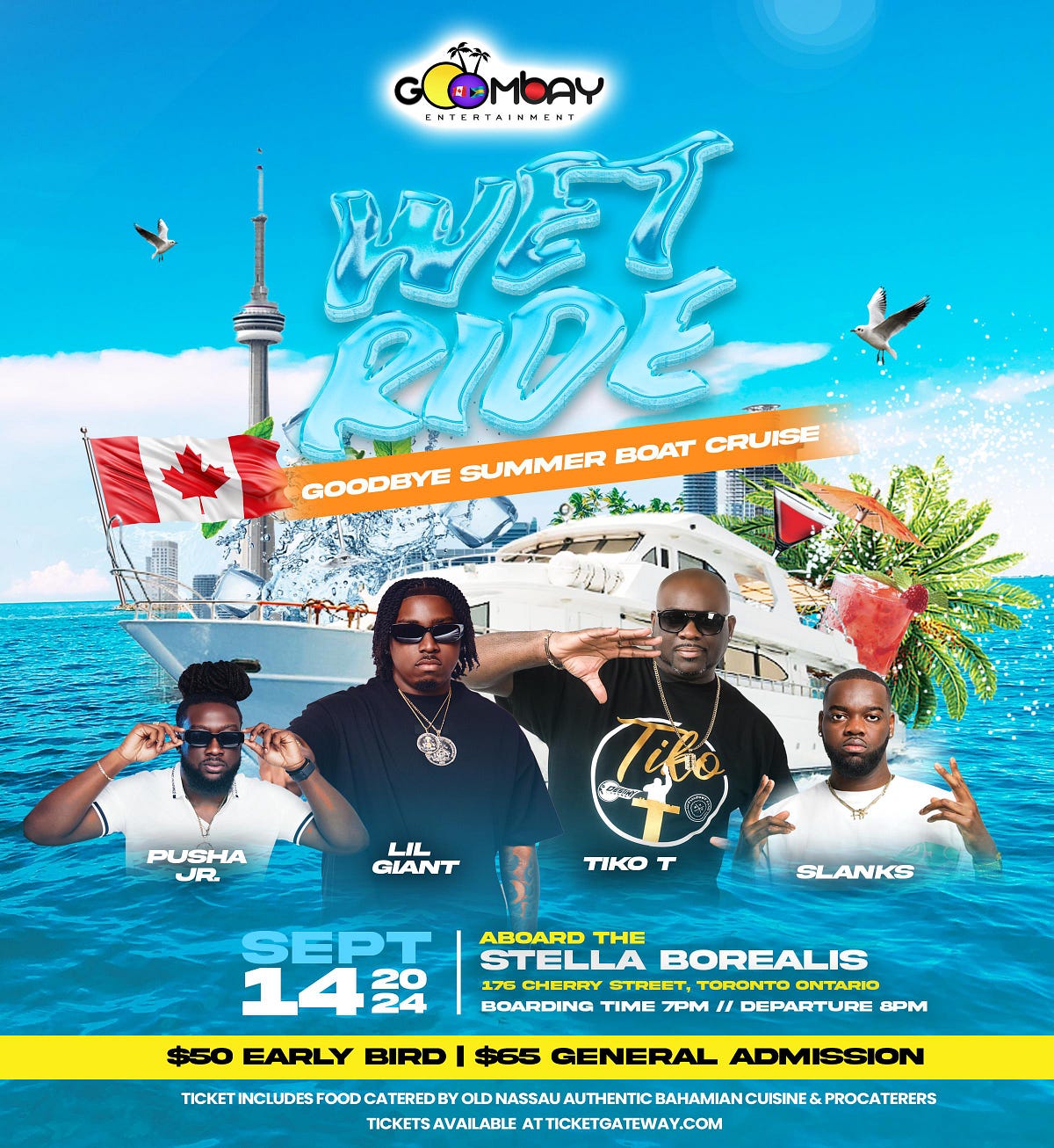 WET RIDE: GOODBYE SUMMER BOAT CRUISE - Harry Ajax - Medium