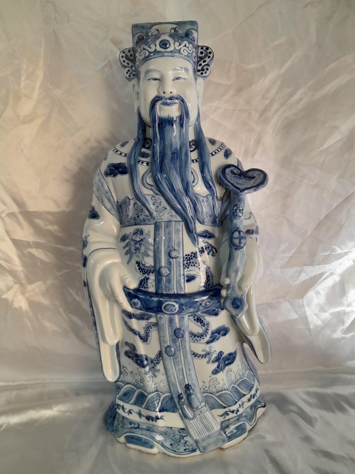 Chinese Fine Porcelain of Shou Xing Fine Chinese Porcelain of the God ...