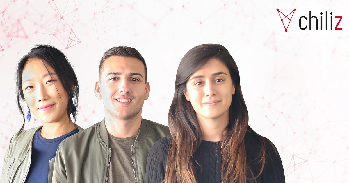 CHILIZ WELCOMES THREE NEW TEAM MEMBERS | by Chiliz | Chiliz | Medium