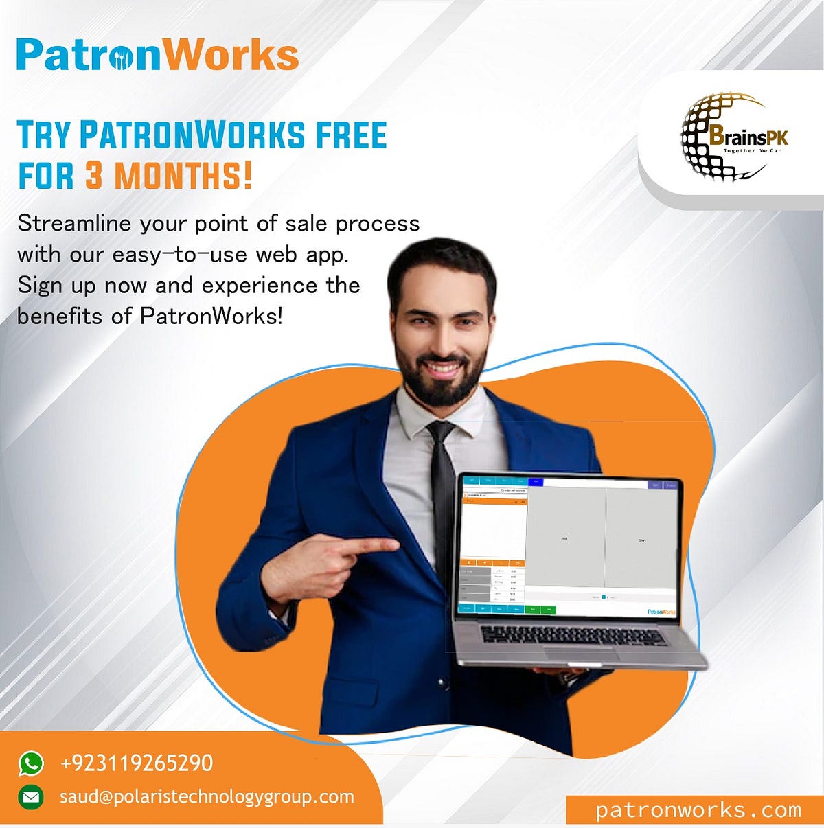 LandingPage — PatronWorks - techcreator - Medium