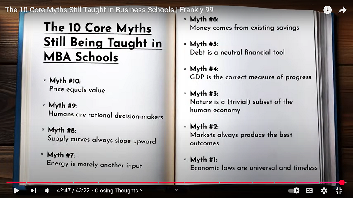 The 10 Core Myths Still Taught in Business Schools | by Eric Lee | Medium