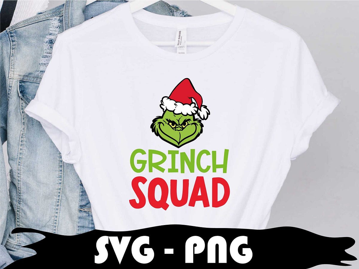 Grinch Svg, Grinch Squad Svg, Christmas Grinch Png, Grinch PNG ...