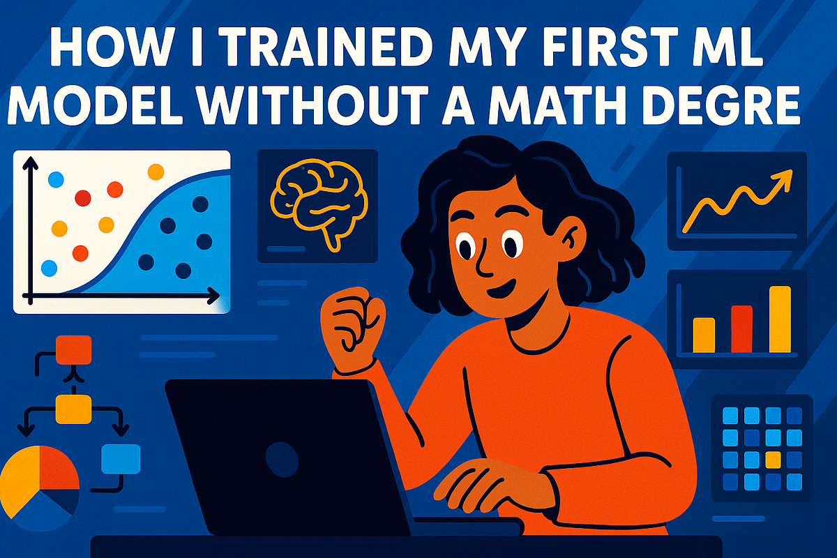 🤖 How I Trained My First ML Model Without a Math Degree | by Nikulsinh Rajput | Jul, 2025 | Medium