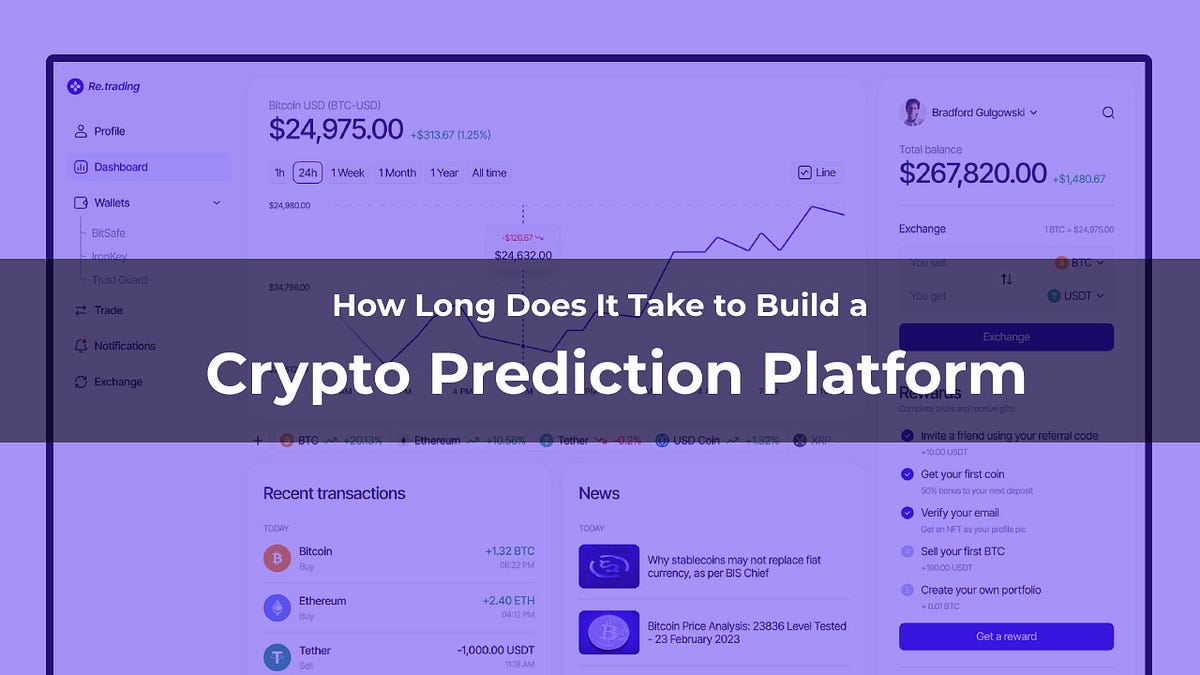How Long Does It Take to Build a Crypto Prediction Platform? | Coinmonks
