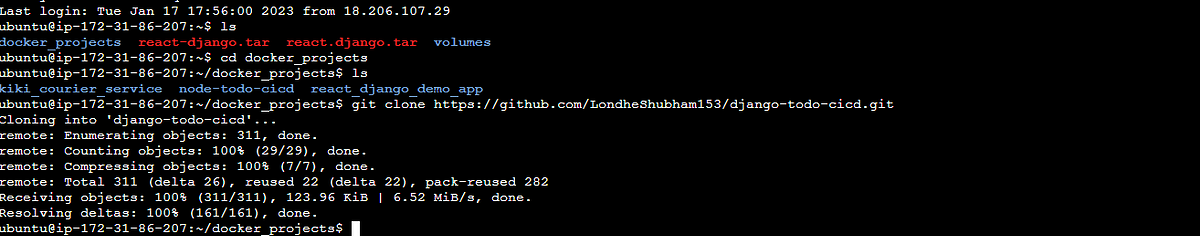 Deploying Django app from a “Docker File” inside Docker Container on ... Deploying Django app from a “Docker File” inside Docker Container on ...