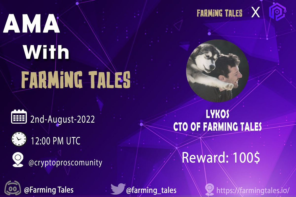 RECAP AMA. CryptoPros Community × Farming Tales | by CryptoProsCM | Medium