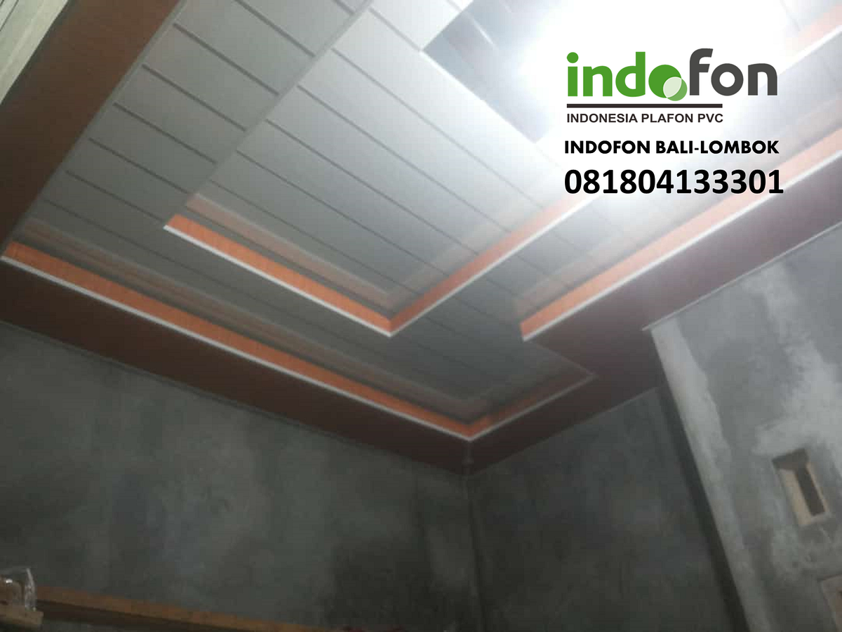 HARGA PASANG PLAFON PVC SHUNDA / INDOFON PVCGYPSUM GRC DI JEMBRANA ...