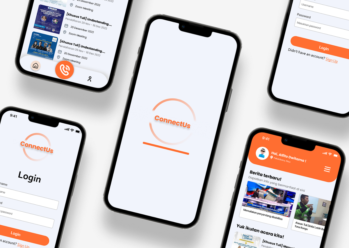 UX Case Study : Aplikasi Pembelajaran Bahasa Isyarat “ConnectUs” | by AlfitoDwitama | Medium