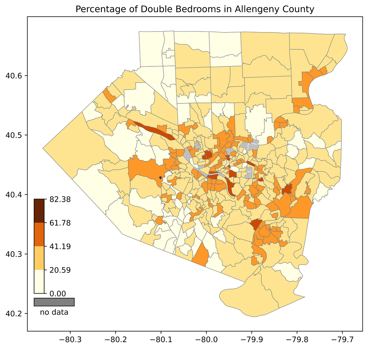 Housing Units Distribution in Allegheny County: A Detailed Exploration ...