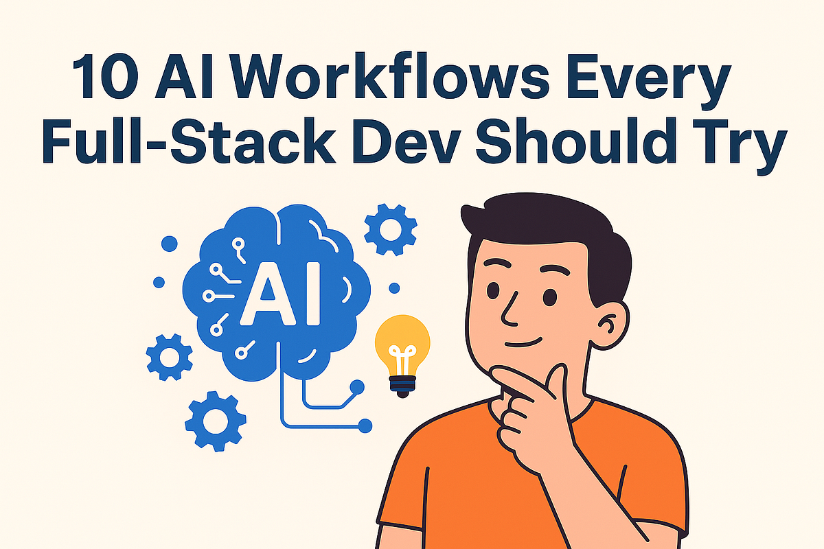 10 Ai Workflows Every Full Stack Dev Should Try By Codebyumar Javascript In Plain English