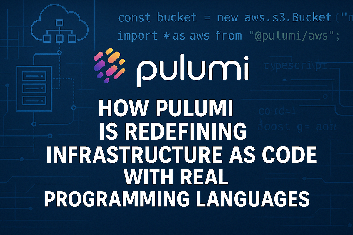 How Pulumi Is Redefining Infrastructure as Code with Real Programming Languages | by ServerWala ...