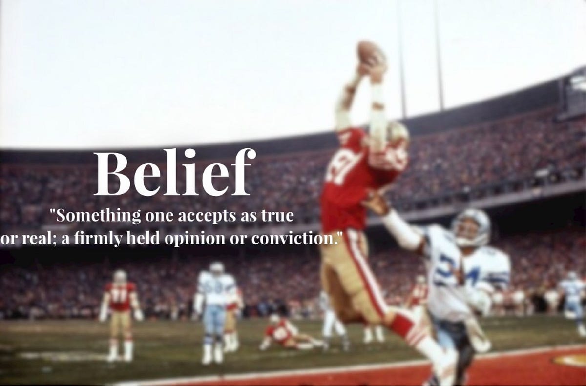 Belief. Belief is defined as “ trust, faith, or… | by LineupLink | Medium