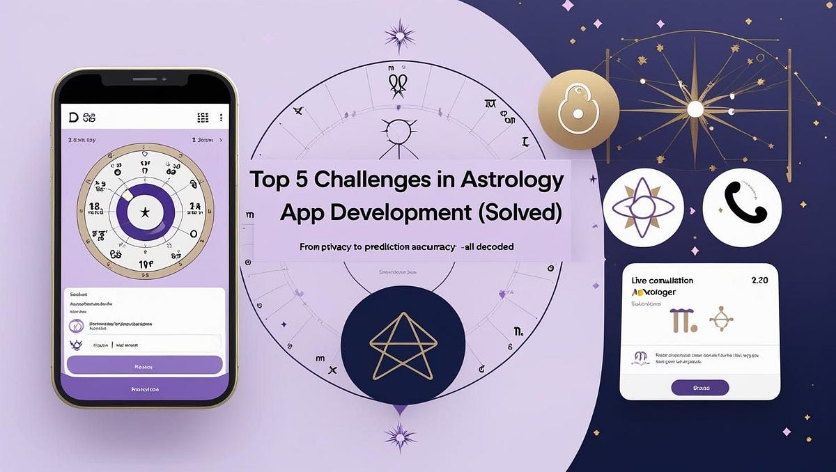Top 5 Challenges in Astrology App Development (Solved) | by Deorwine | Jul, 2025 | Medium