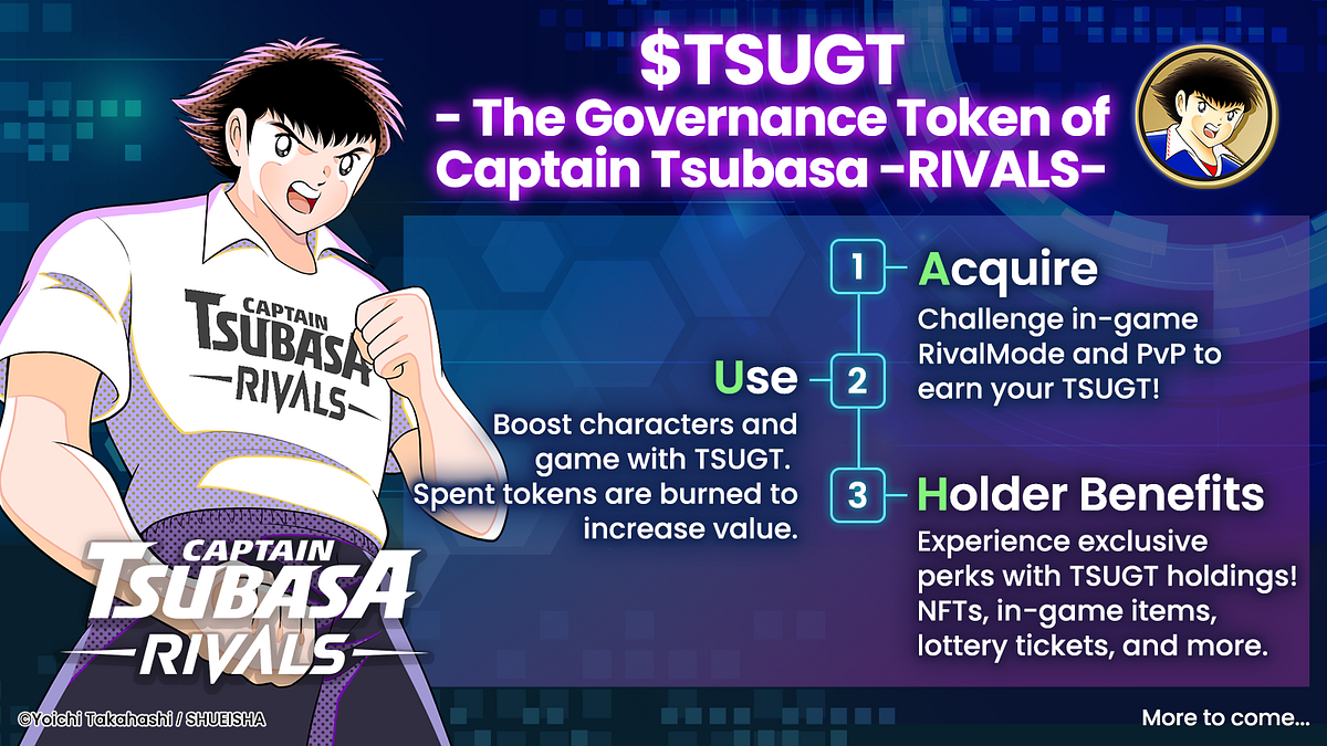 $TSUGT Article Vol.1: Welcome to the World of $TSUGT | by CAPTAIN TSUBASA -RIVALS- | Medium