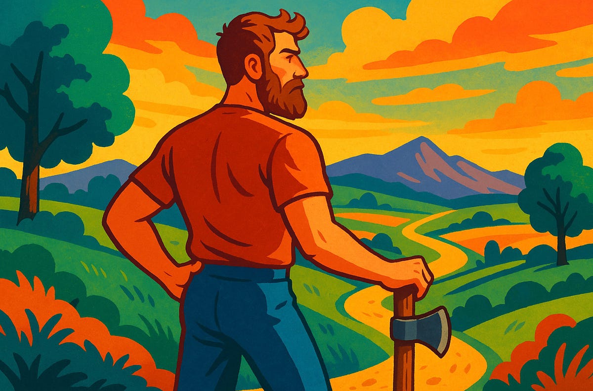 What Makes a Man Happy in an Unnatural World? | by Mateusz Banaszak ...