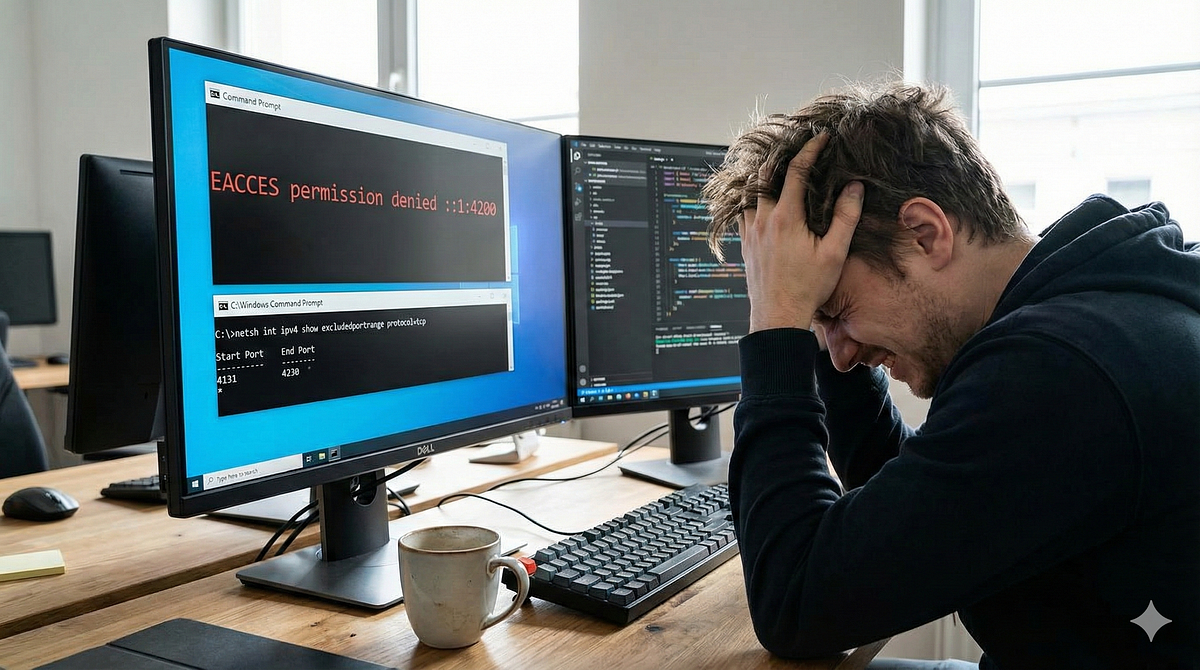 Windows Ate My Port 4200! 😂 How I Fixed Angular’s “Permission Denied ...