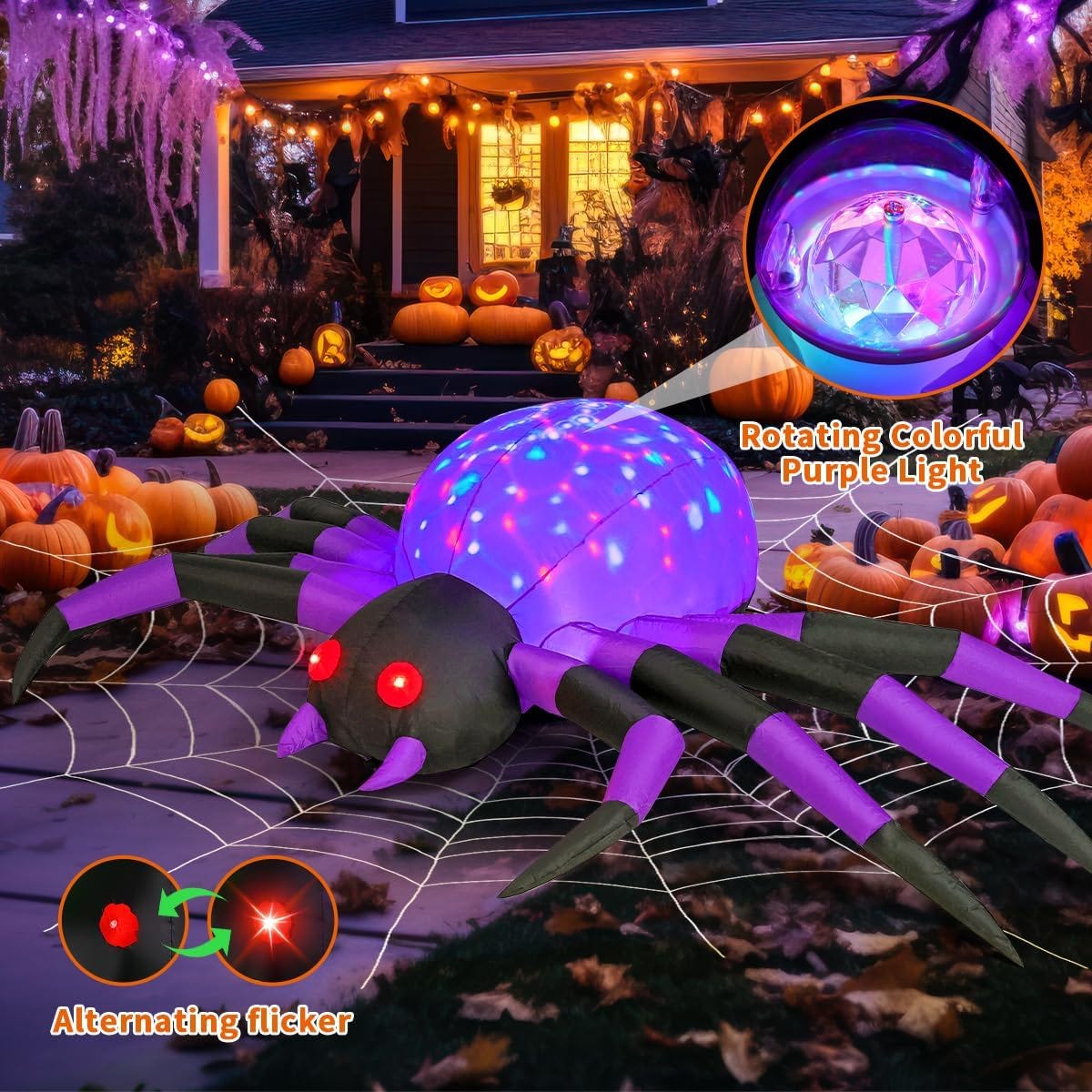 Halloween Inflatable Spider: The Ultimate Scare for Your Yard | by ...
