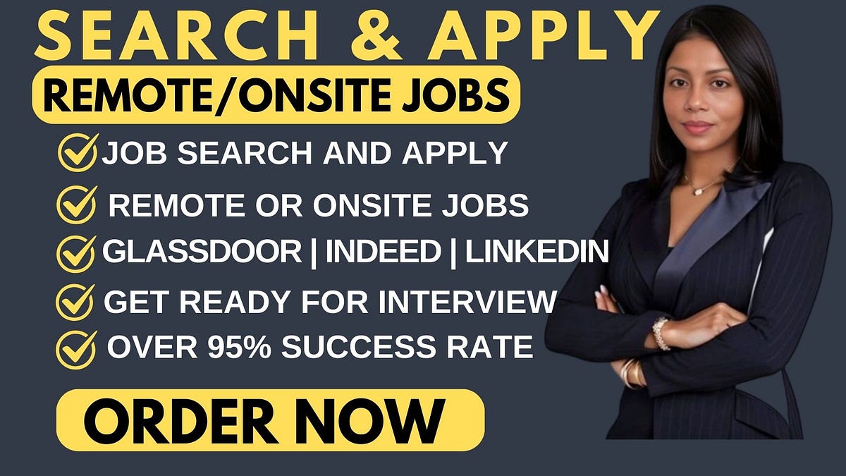 I will reverse recruit, apply for jobs, remote, onsite, job search and ...