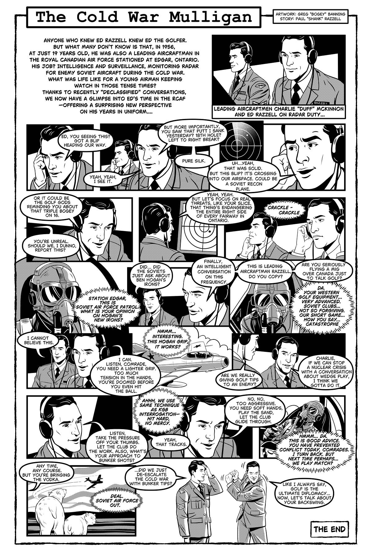 The Cold War Mulligan. A Cold War comic tribute to my dad —… | by Paul ...