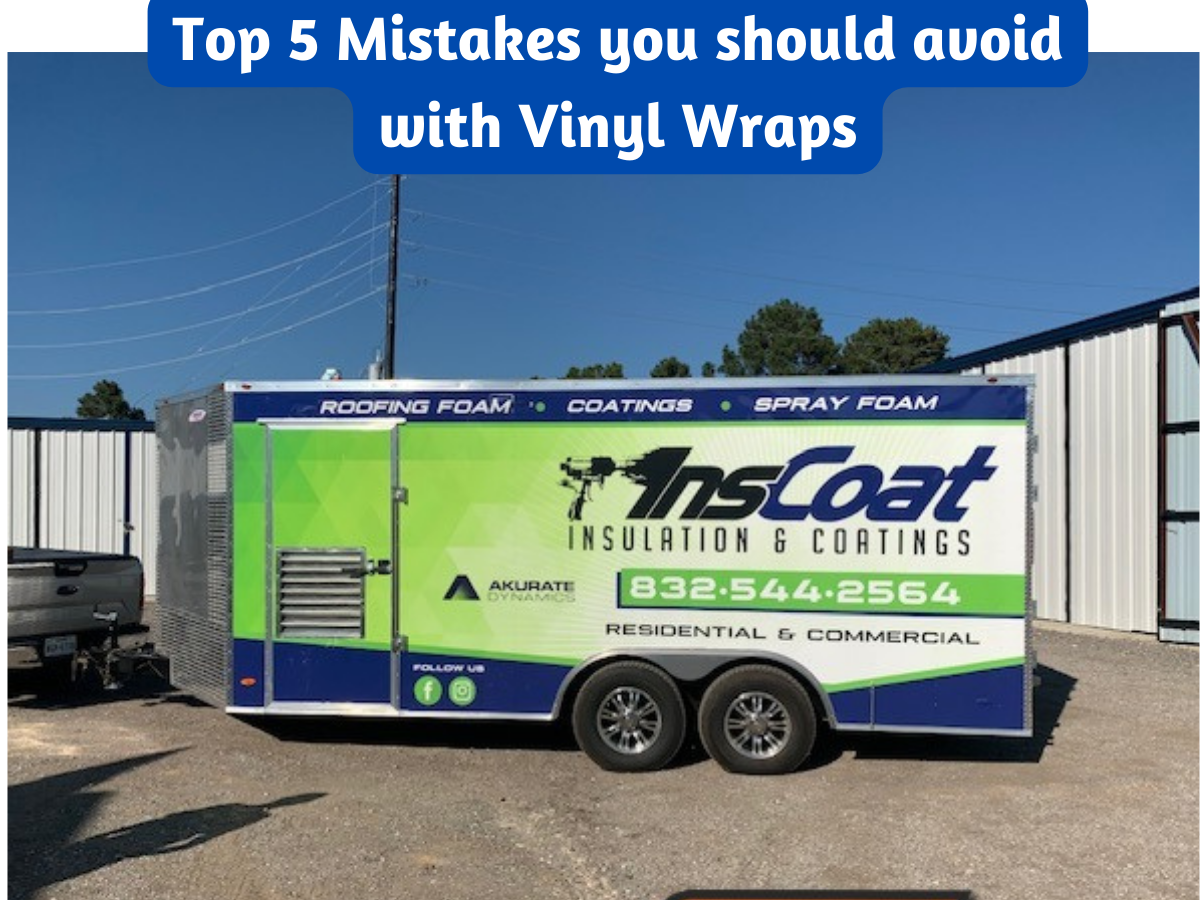 Top 5 Mistakes you should avoid with Vinyl Wraps | by cline wraps | Medium