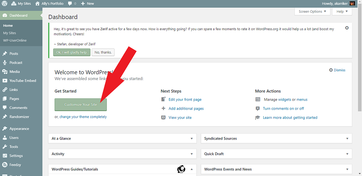 How to Style your ePortfolio. A step by step how to, with visuals to ...
