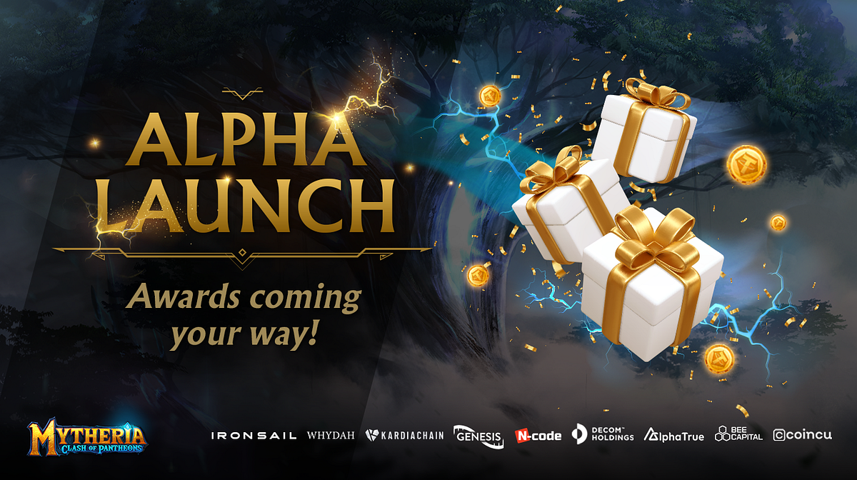 ALPHA LAUNCH AWARDS ARE COMING YOUR WAY! | by Mytheria | Medium