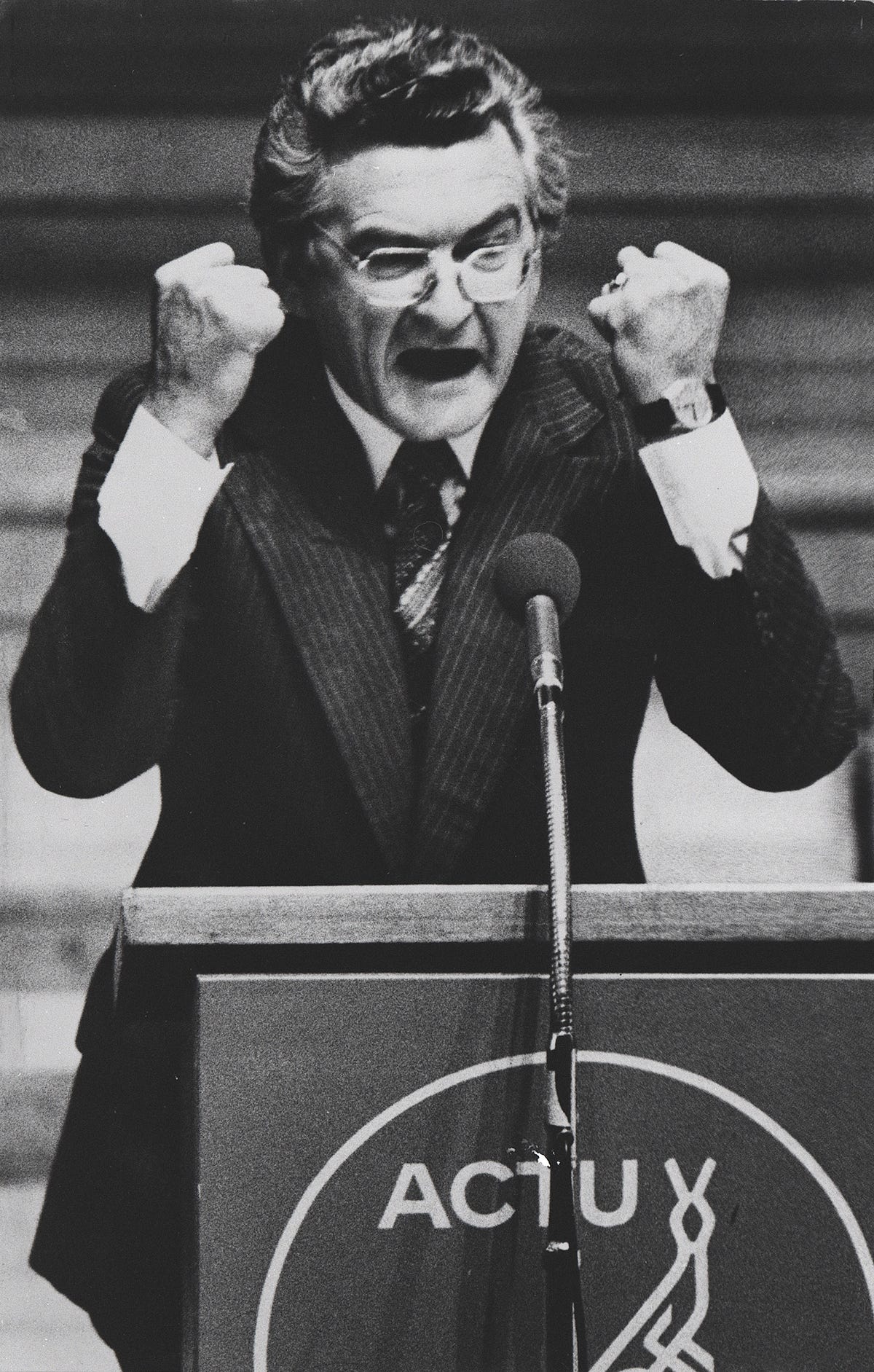 The first real industrial round. When Bob Hawke took the reins at the ...