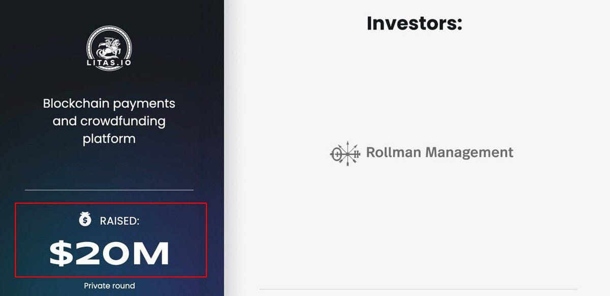 🆕️LITAS AIRDROP 🪂 Litas just raised $20m... We did it guys 💪💪💪 __________________ Litas $LT ...