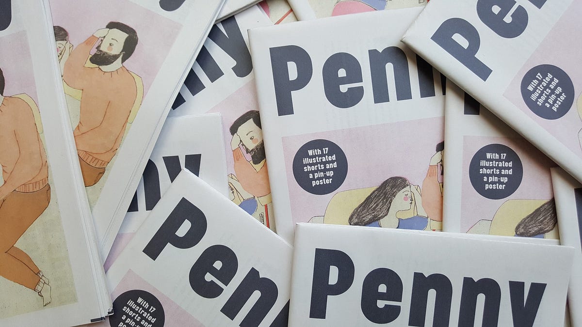 Penny. The zine of illustrated flash prose | by Penny | Sixpenny & Co