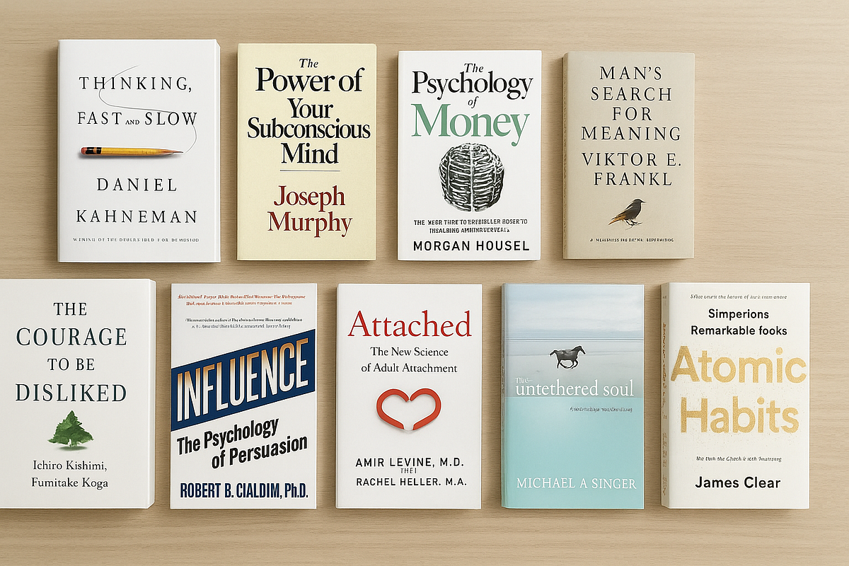 Read These 10 Psychology Books Before You Turn 30 | by Vipul Rathod ...