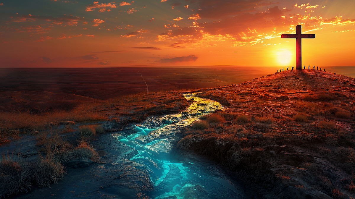 The River of Redemption. From Christ’s Sacrifice Flows Eternal… | by ...