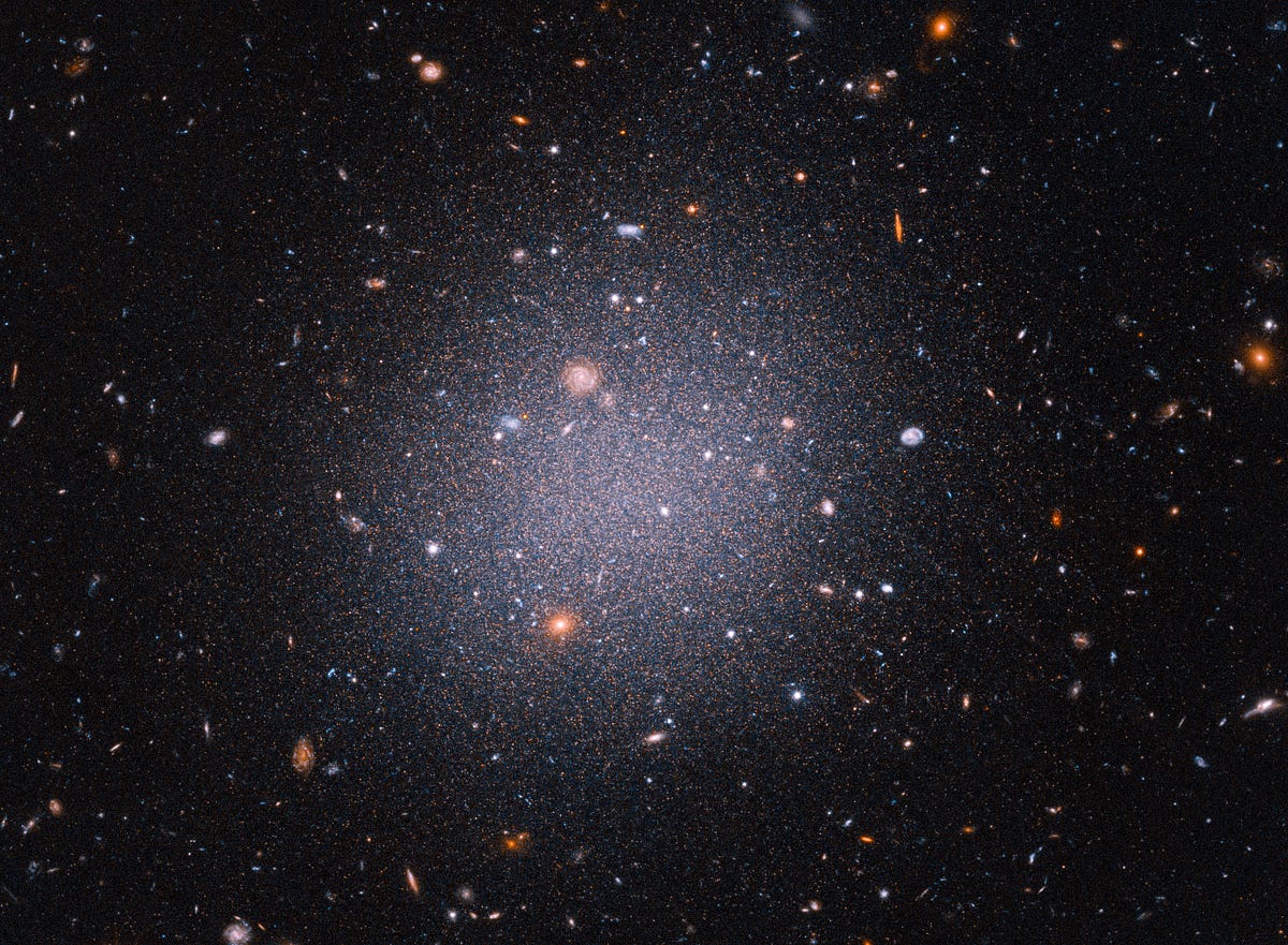 NGC 1052-DF2. A ”see-through galaxy” in the… | by Michele Diodati ...